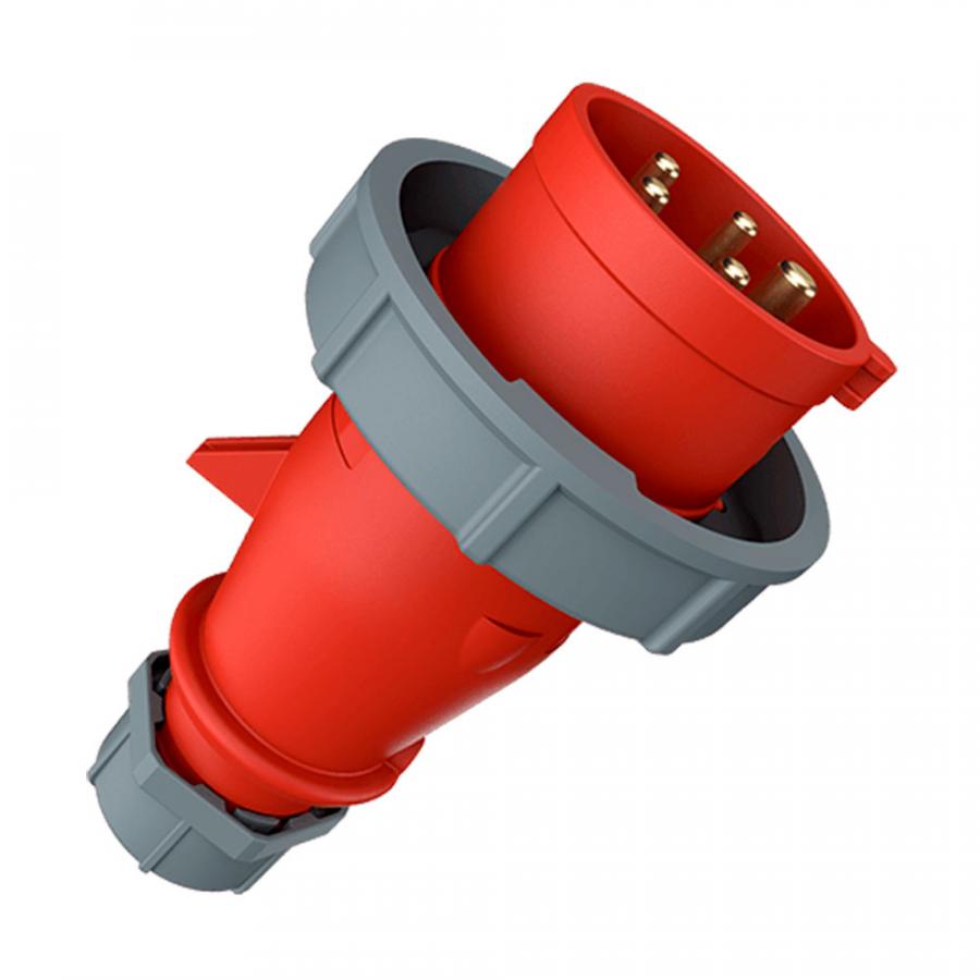 ENCHUFE 16AMP 3P+N+T 415V ROJO 6H IP67 | KONSTRUTECNIA.COM