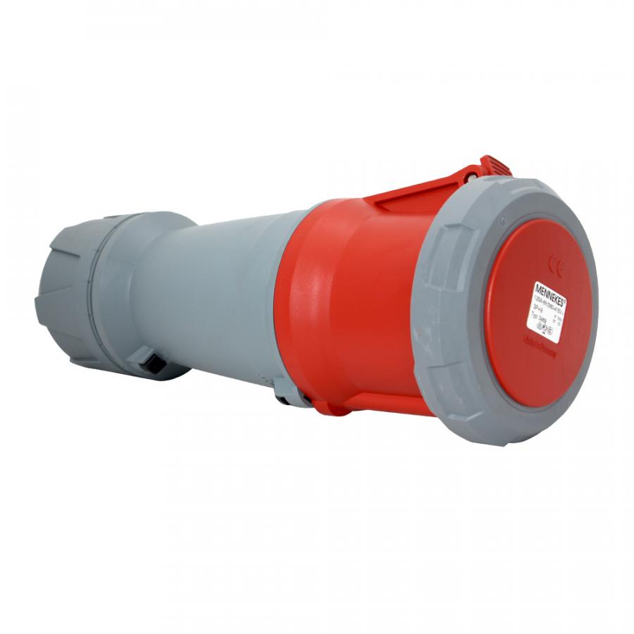 TOMA AEREO 125AMP 3P+T 415V ROJO 6H POWERTOP PLUS IP67 | KONSTRUTECNIA.COM